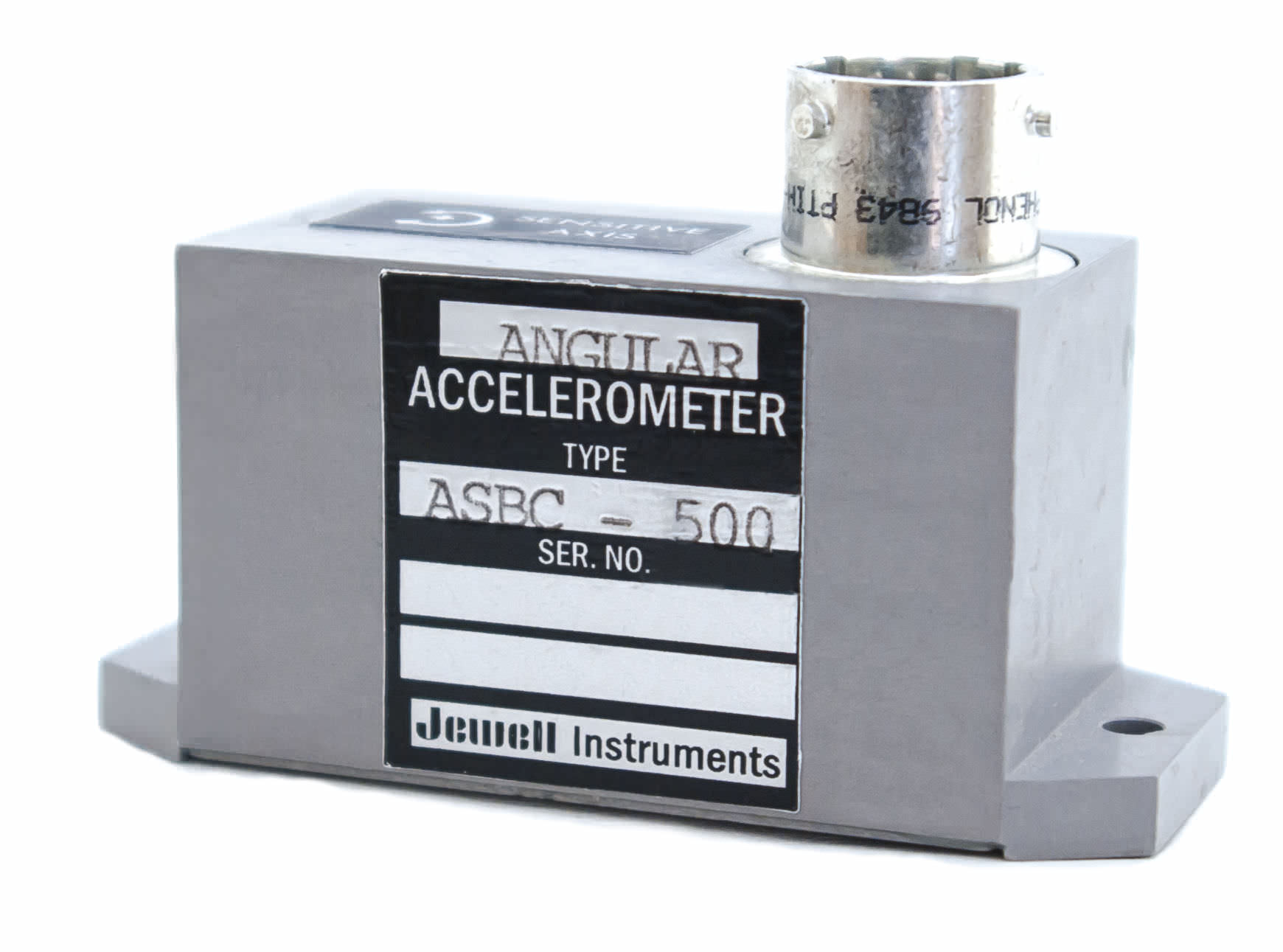 1-axis accelerometer - ASB Series - Jewell Instruments - shear ...
