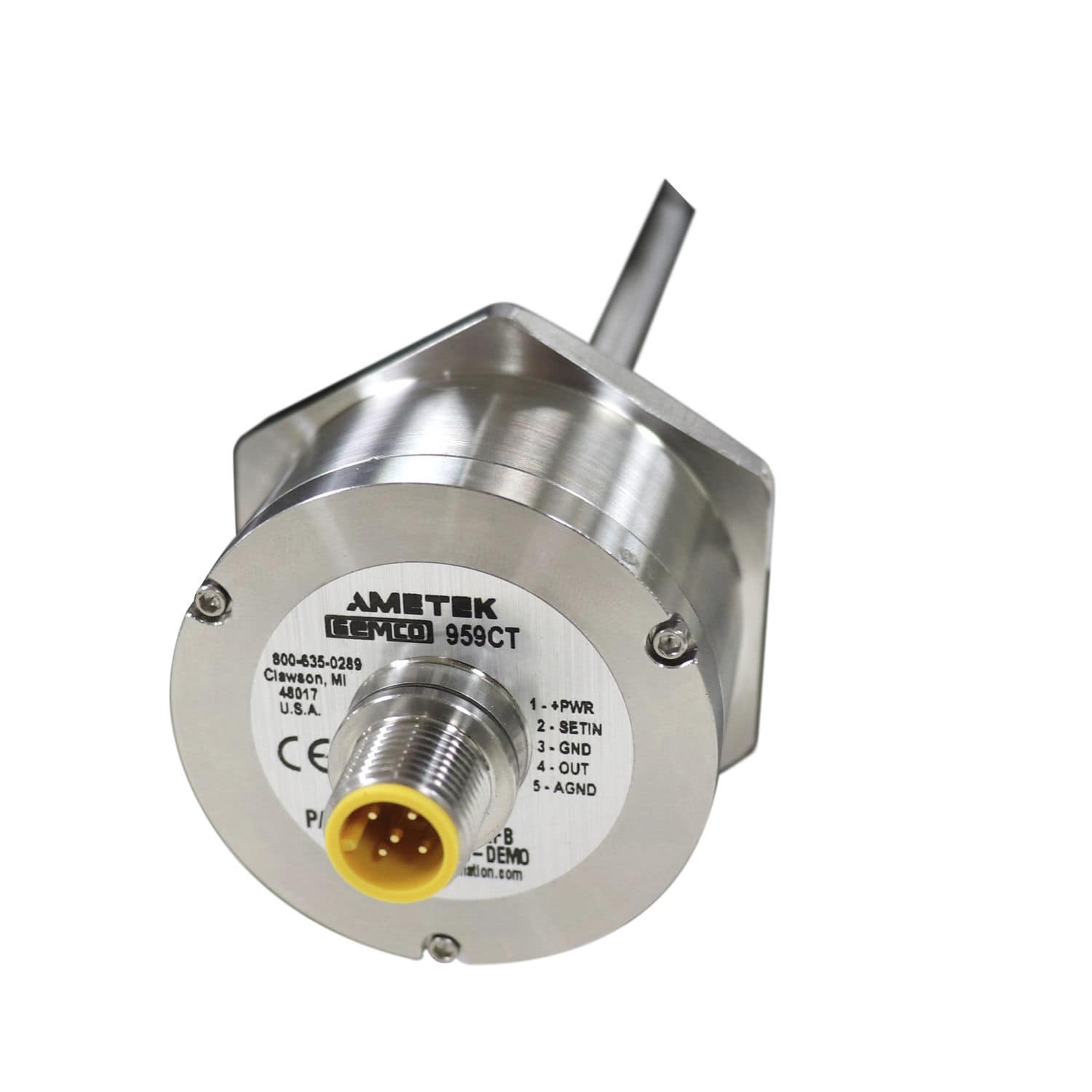 Linear position transducer - 959CT - AMETEK Factory Automation - contactless / magnetostrictive ...