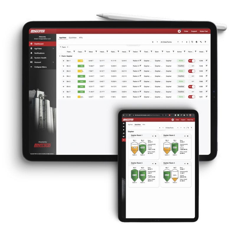 Measurement software - AgriView™ - BinMaster - tracking / storage ...