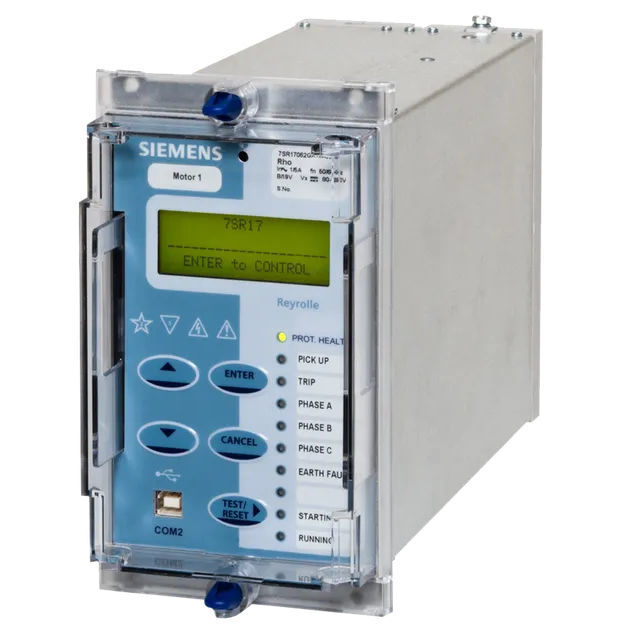 Voltage protection relay - Reyrolle 7SR series - SIEMENS Energy ...