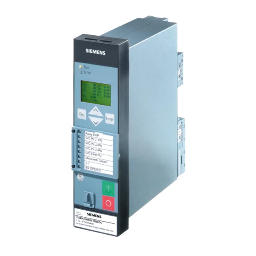 Differential protection relay - SIPROTEC 7SD80 - SIEMENS Energy ...