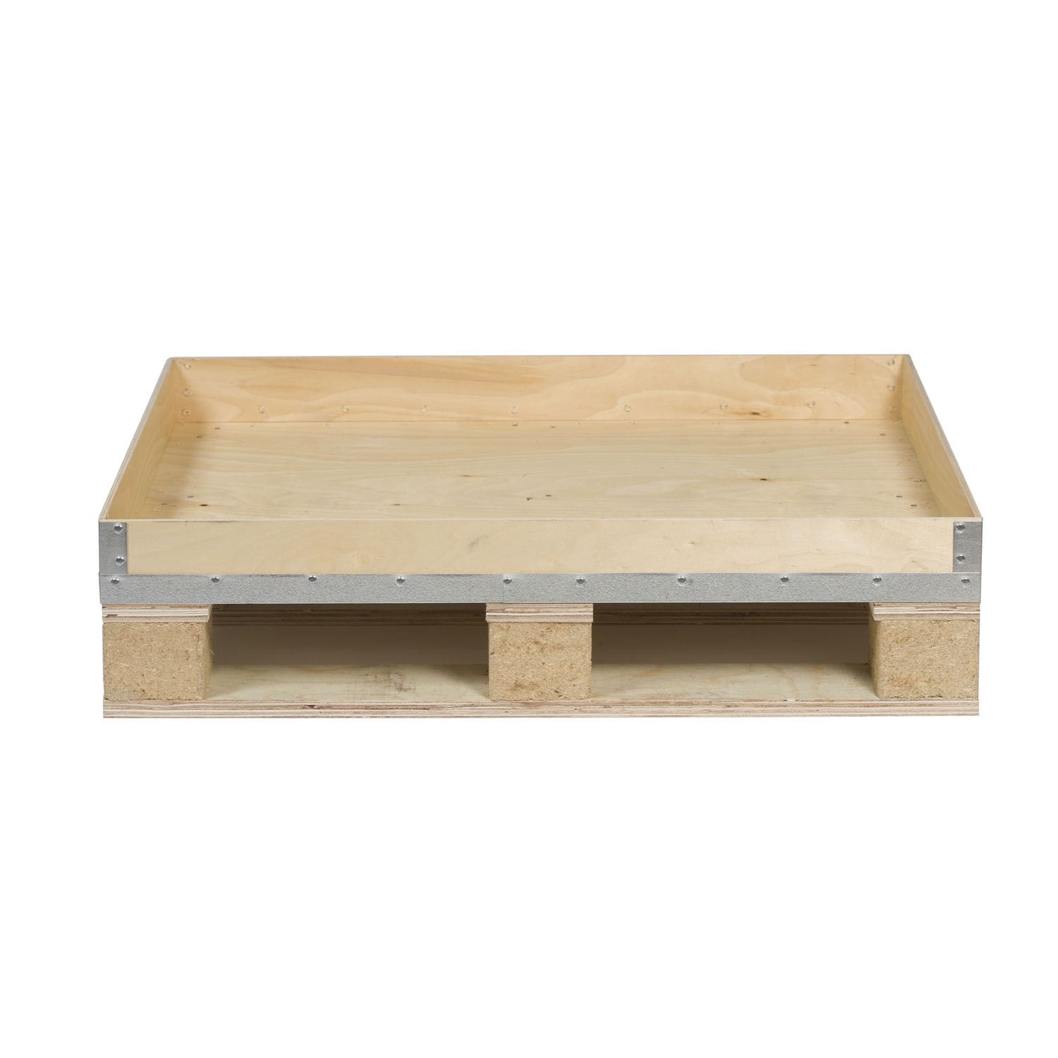 Reusable pallet box / wood / transport / stacking - RIBOX - No-Nail ...