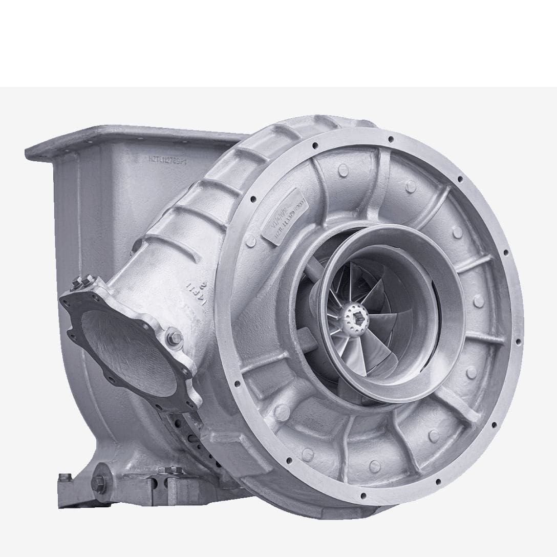 Single-stage turbocharger - TPR series - Accelleron - compact / four ...