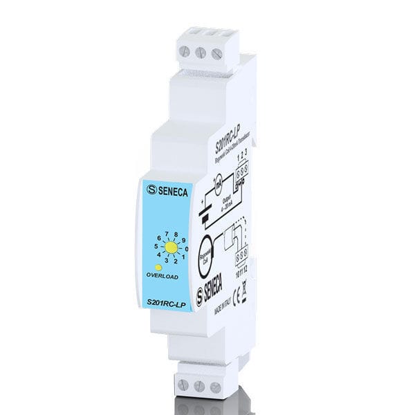 Frequency-to-current signal converter - S201RC-LP - SENECA | AUTOMATION ...