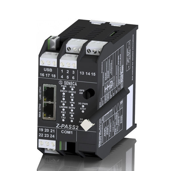 Communication gateway - Z-PASS2-RT - SENECA | AUTOMATION INTERFACES ...
