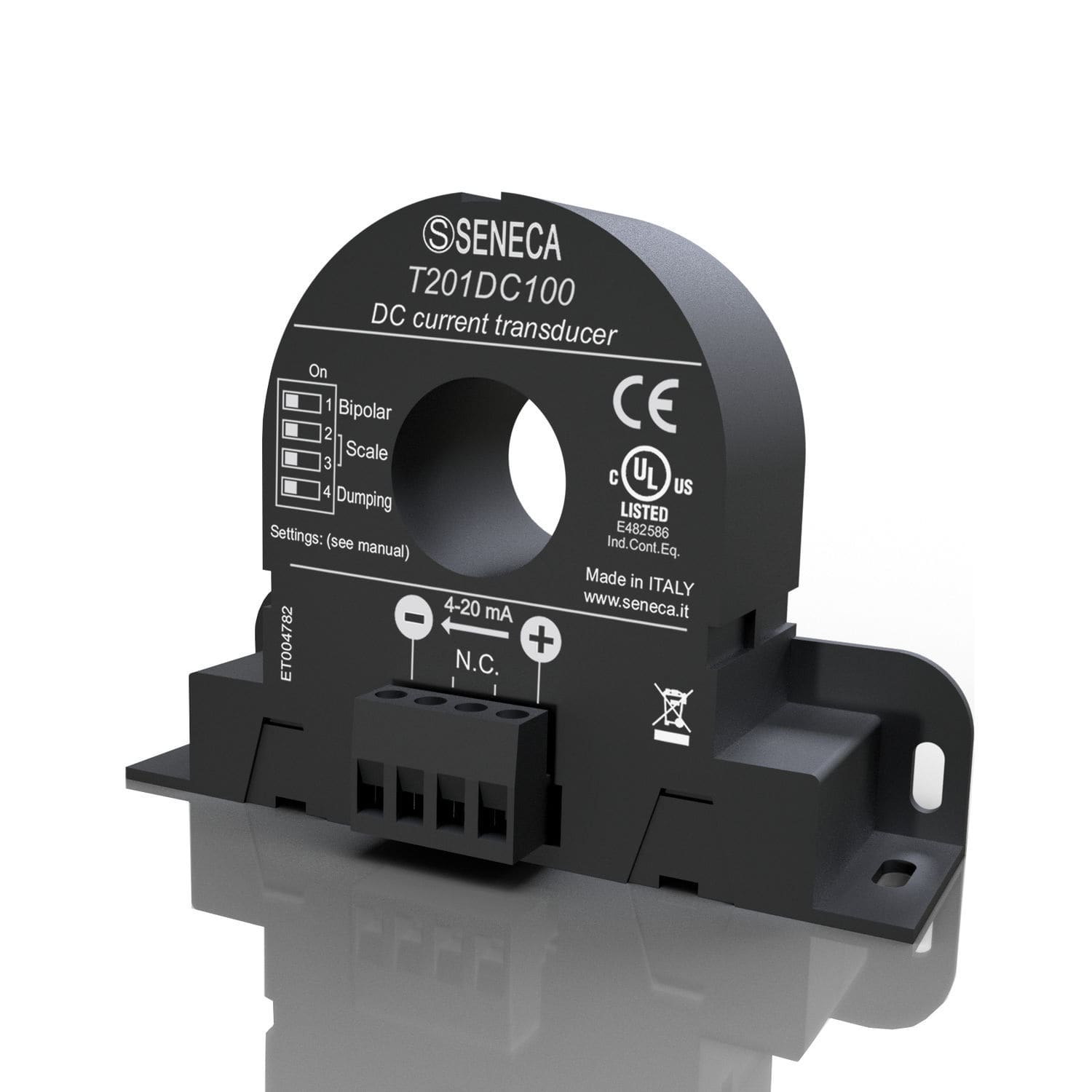 Magneto-resistive current transducer - T201DC100 - SENECA | AUTOMATION ...