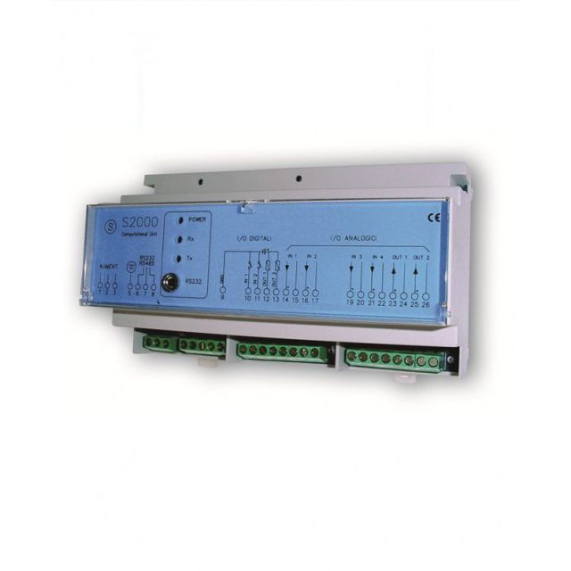 Analog output flow computer - S2000 - SENECA | AUTOMATION INTERFACES