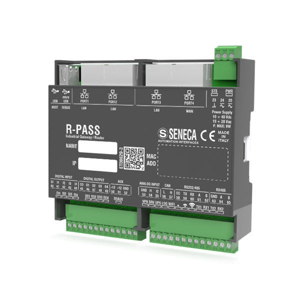 IoT Edge gateway - R-PASS series - SENECA | AUTOMATION INTERFACES ...