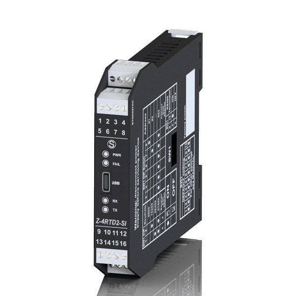 Analog input module - Z-4RTD2-SI - SENECA | AUTOMATION INTERFACES - Modbus RTU / RS485 / micro USB