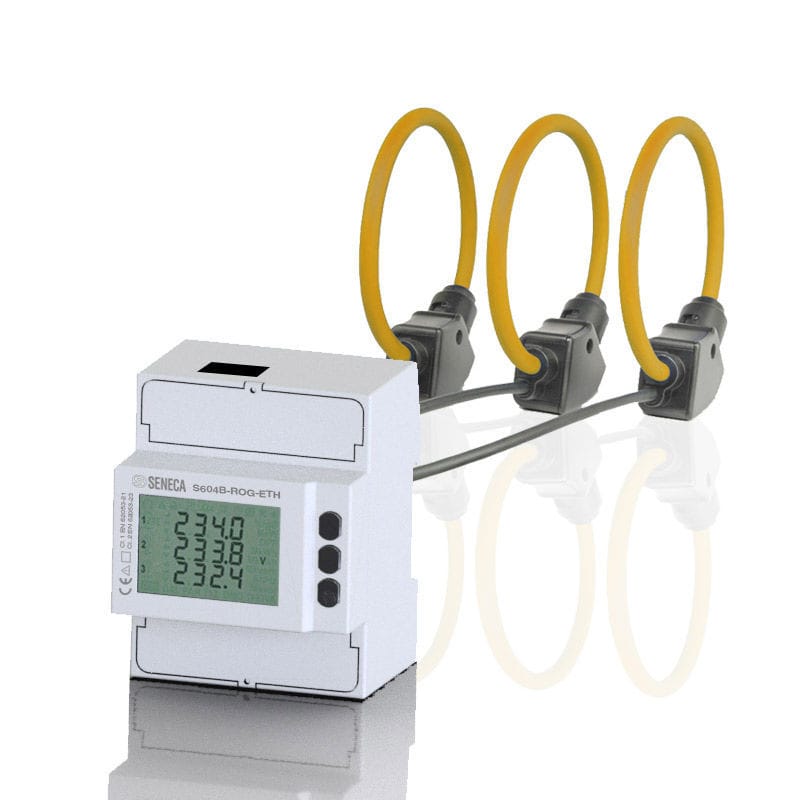 Three-phase power meter - S604E-ROG - SENECA | Automation Interfaces ...