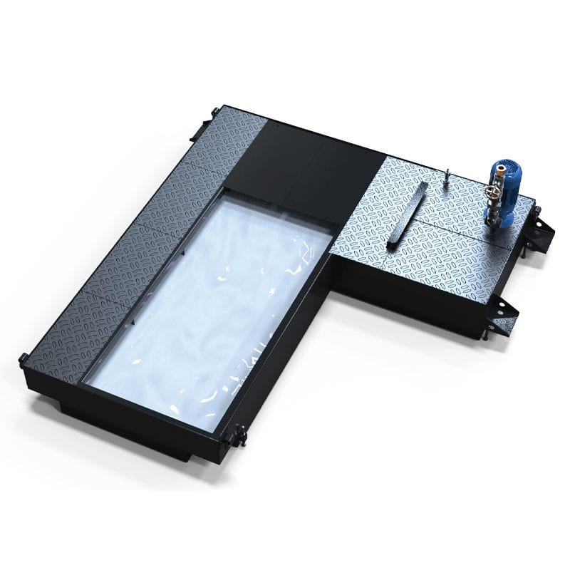 Coolant tank - Hennig - open / for CNC machines