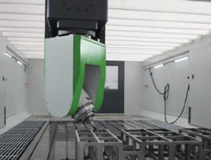 Aluminum machine roof cover - Hennig - for machining centers / translucent