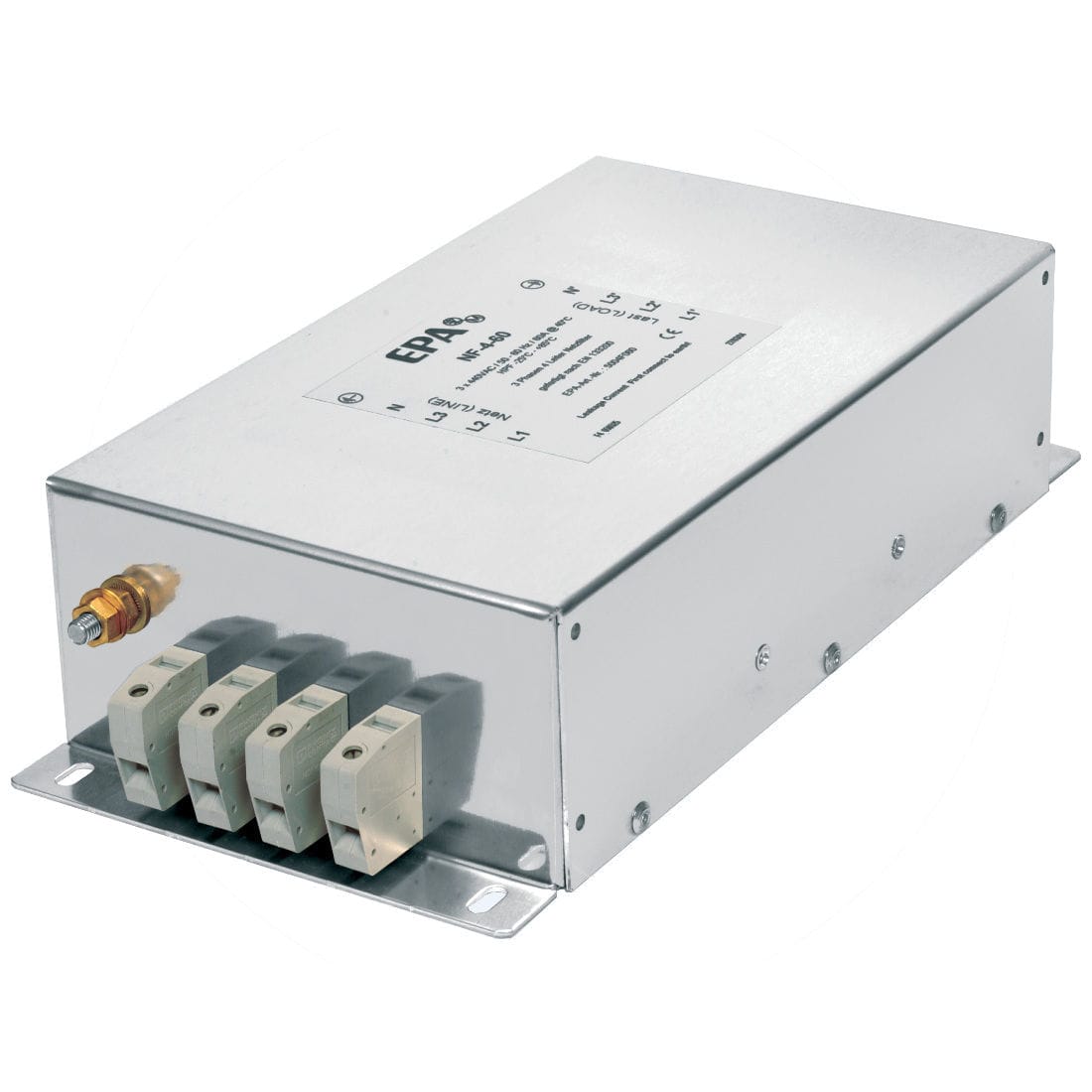 Low-pass electronic filter - NF-4-HV - EPA GmbH - passive / EMI / three ...