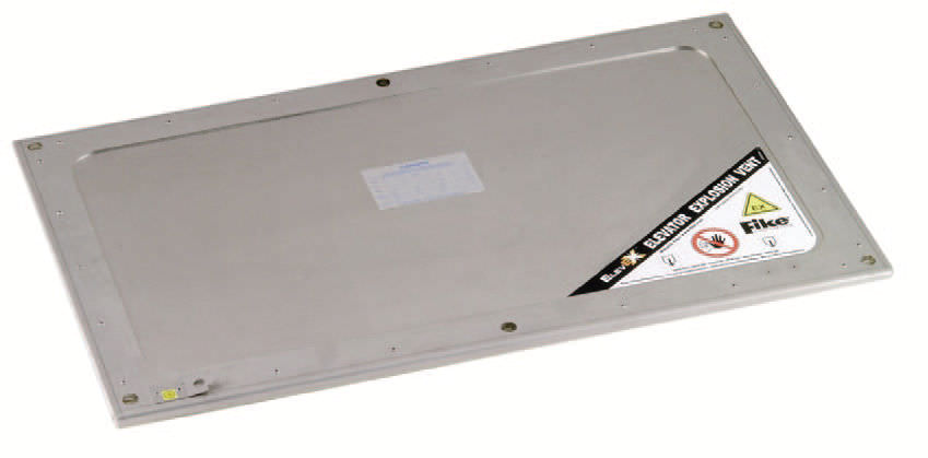 Explosion vent panel - 0.7 - 2.9 PSIG | EleGuard - Fike