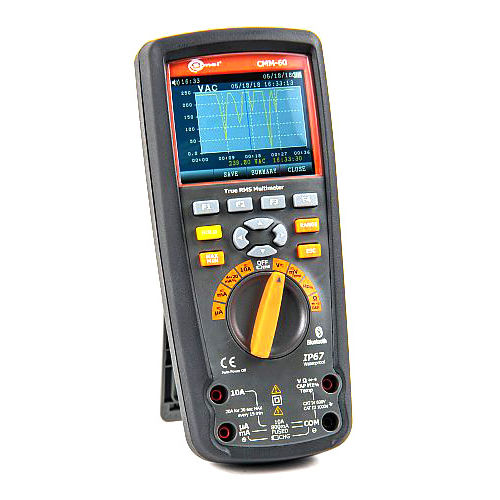 Digital multimeter - CMM-60 - Sonel SA - portable / 1000 V / 10 A