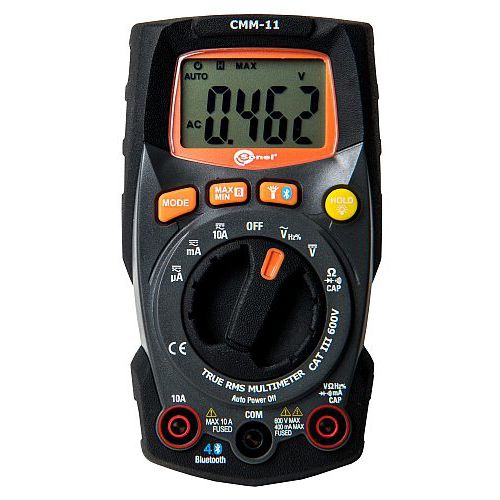 Digital multimeter - CMM-11 - Sonel SA - portable / 600 V / 10 A
