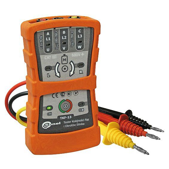 Voltage tester - TKF-13 - Sonel SA - phase sequence / AC / phase