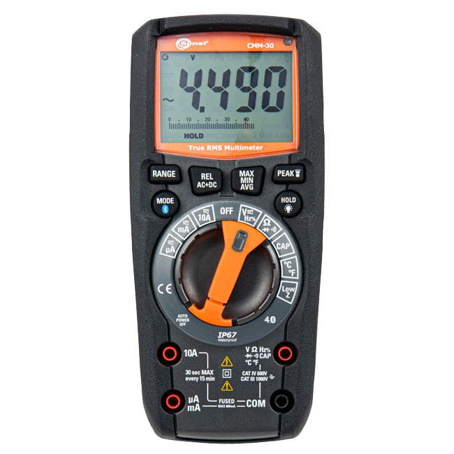 Digital multimeter - CMM-30 - Sonel SA - portable / 1000 V / 10 A