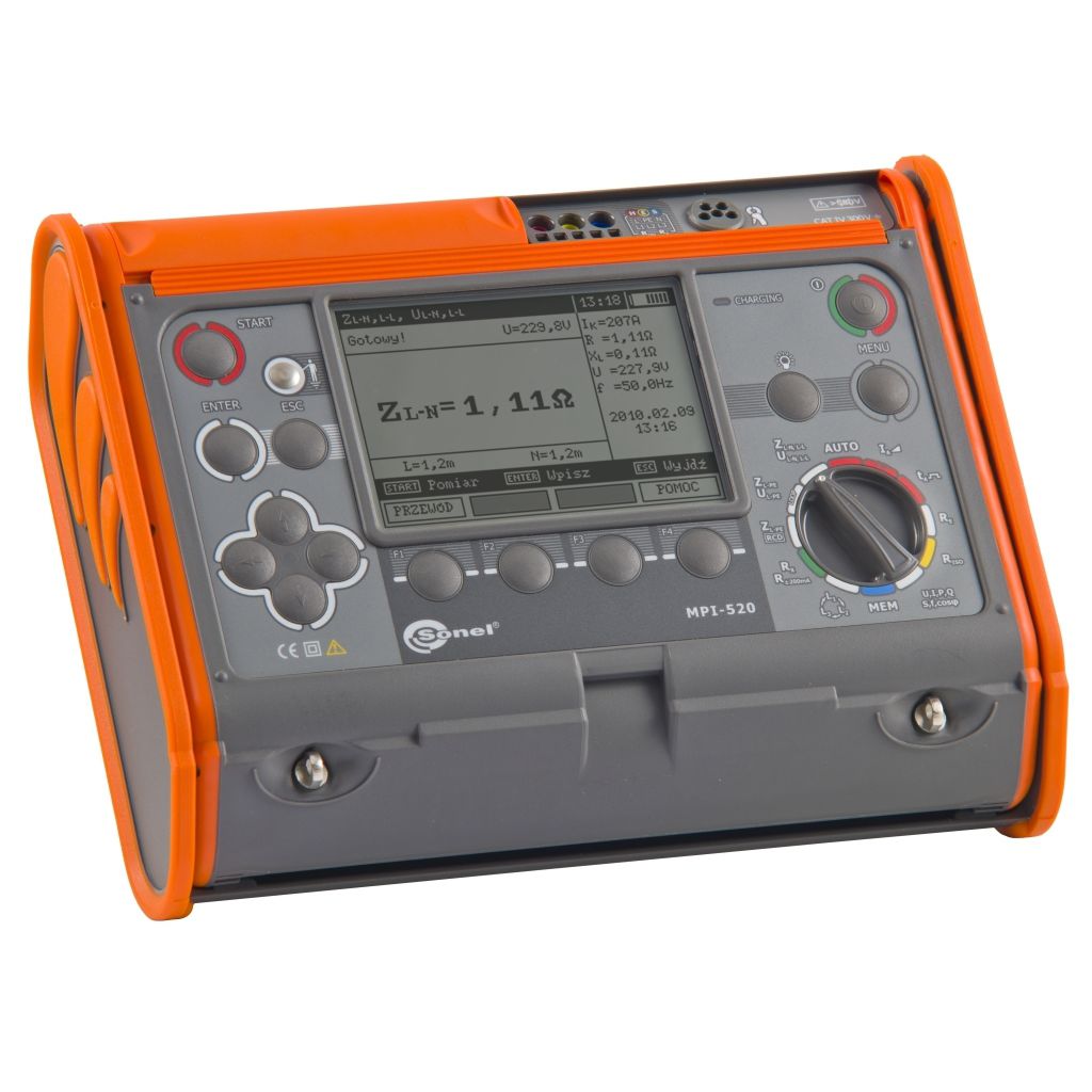 Electrical installation tester - MPI-520 - Sonel SA - insulation ...