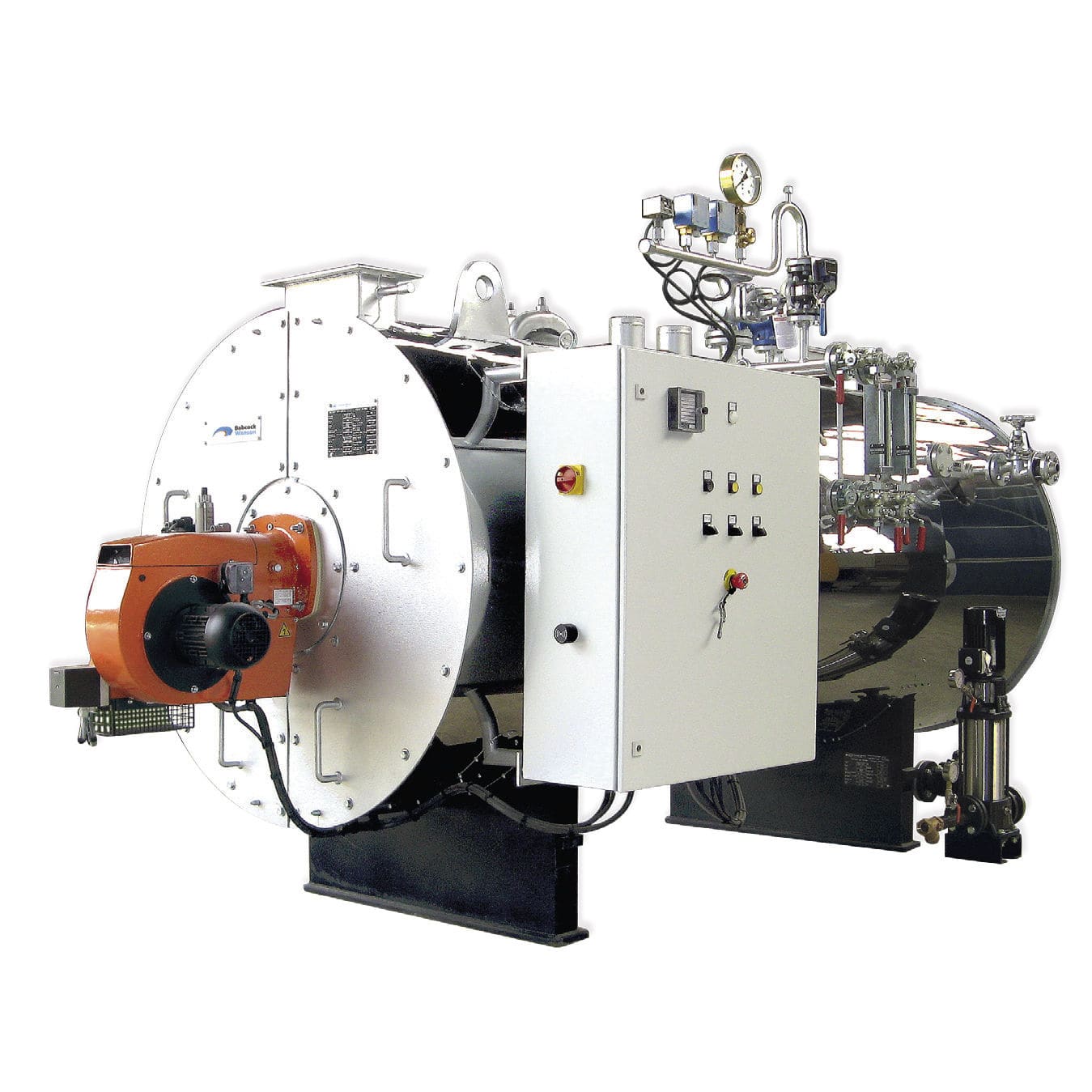 Steam boiler - NBWB series - Babcock Wanson - fuel oil / natural gas ...