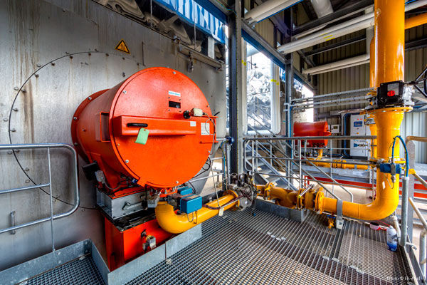 Monobloc burner - LNTA - Babcock Wanson - pilot / natural gas / light ...