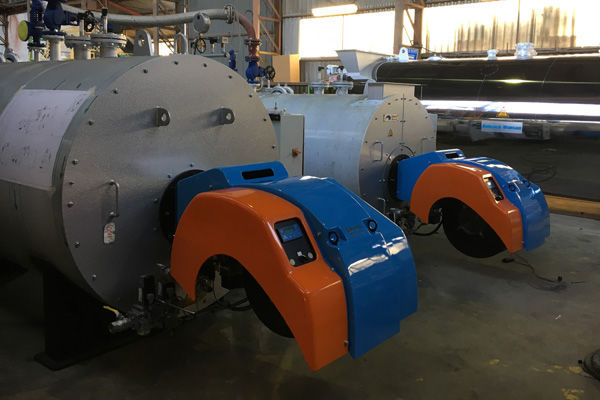 Monobloc burner - OPTIMO - Babcock Wanson - natural gas / indirect fired