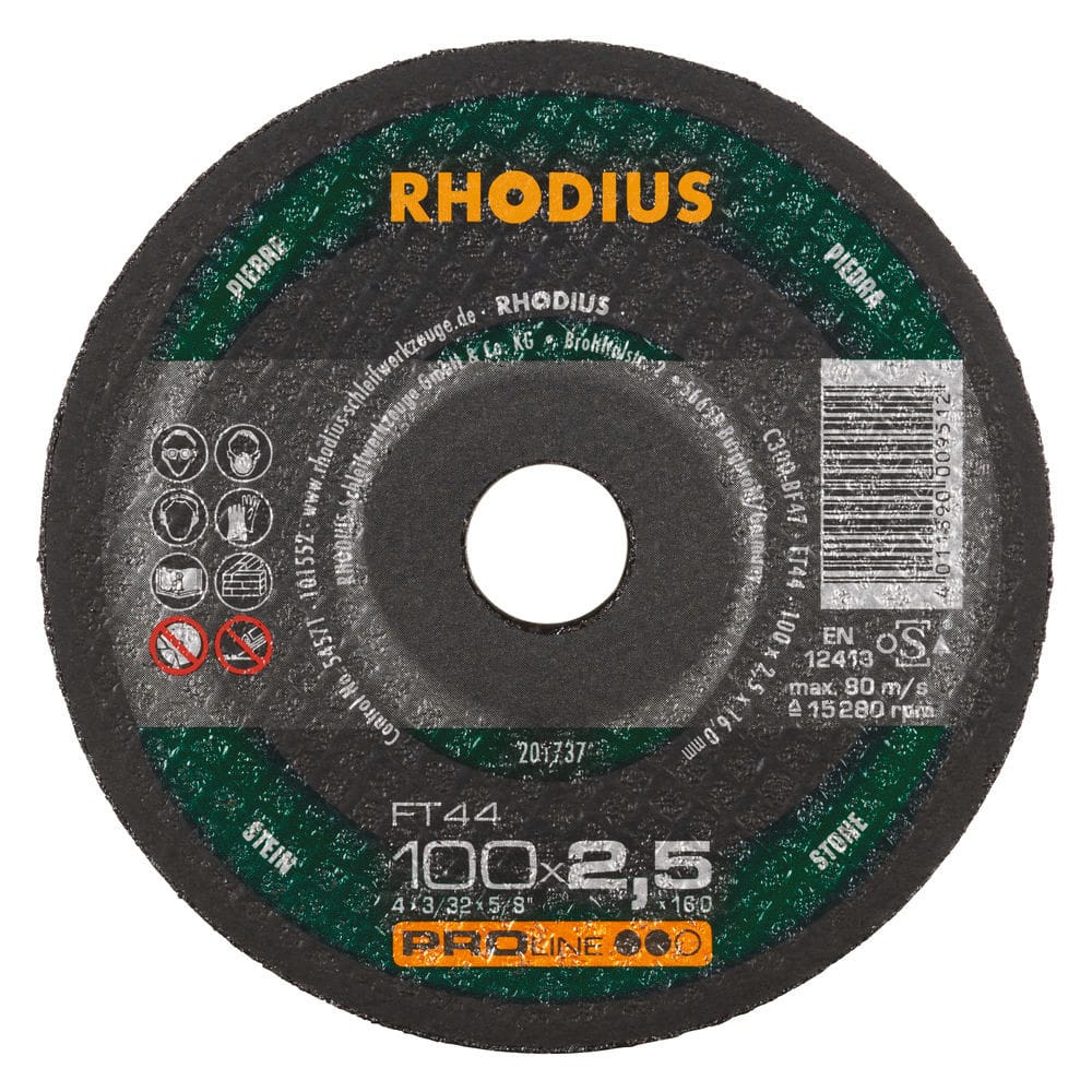 Metal cutting disc - FT44 - RHODIUS - steel