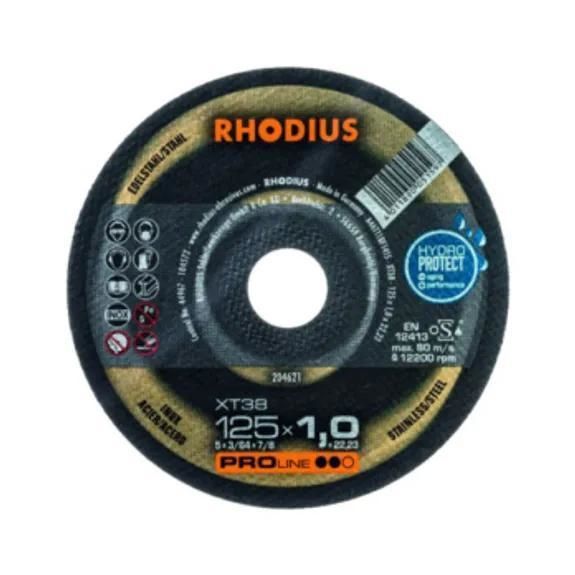 Metal cutting disc - 76113415 - RHODIUS - for sheet metal / for steel ...