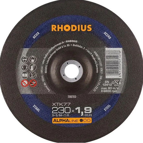 Cutting disc - XTK77 - RHODIUS