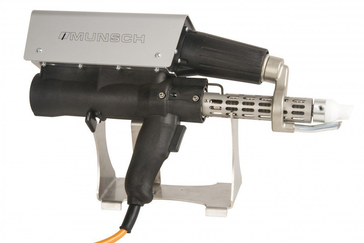 Hand extruder with external air supply - MM-E - MUNSCH Plastic Welding ...