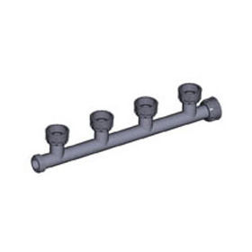 Multi-channel manifold - UP.26.MFD.4OUT - Cepex SER - PVC-U / threaded