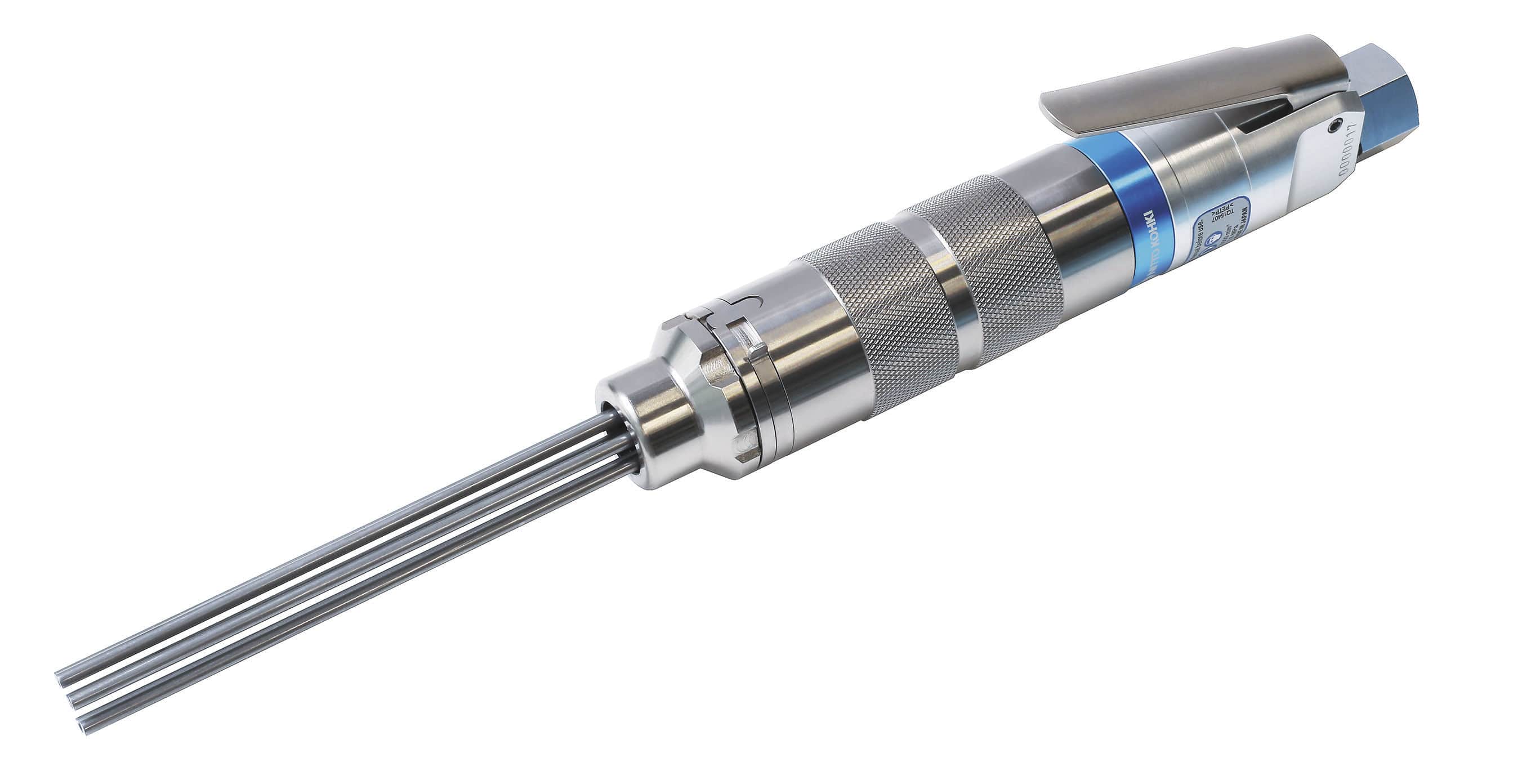 Pneumatic scaler - Needle Chisel JT-16 - Nitto Kohki Europe - straight ...