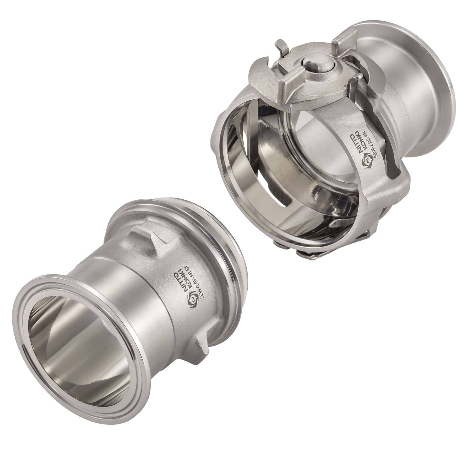 Hygienic fitting - Hygienic Cupla - Nitto Kohki Europe - hydraulic ...