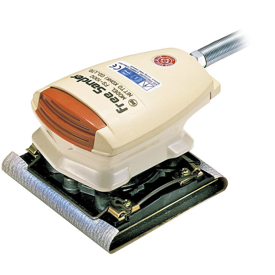 Vibrating sander - FS-100C - Nitto Kohki Europe - pneumatic / for wood ...