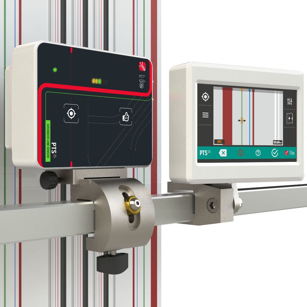 Optical line sensor - PTS25 - Re S.p.A. - analog output / digital ...