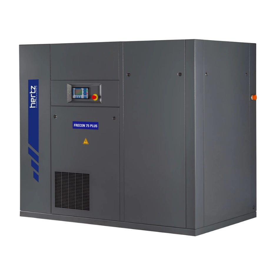 Rotary compressor - FRECON plus series - Hertz Kompressoren GmbH - air / electrically-powered ...
