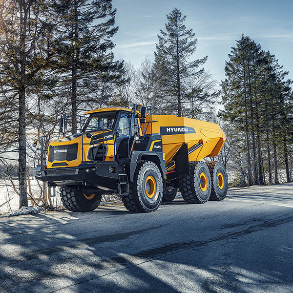 Articulated dump truck - HA45 - Hyundai Construction Equipment Americas ...
