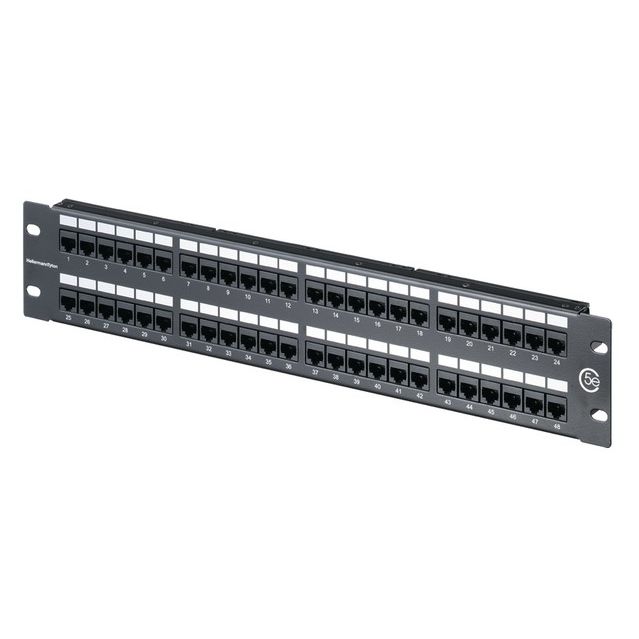 Category 5e patch panel - c - HellermannTyton España - modular / RJ45 / 1U
