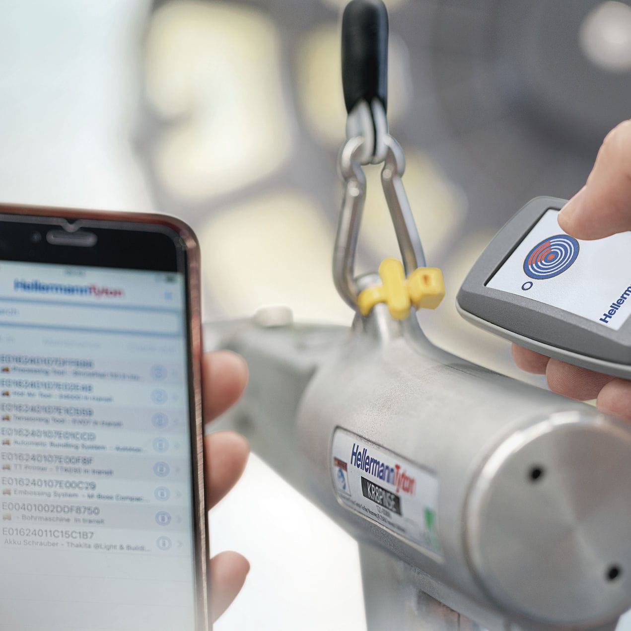 Wireless RFID reader - HellermannTyton España - HF