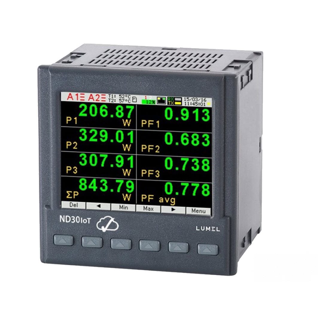 Electrical network analyzer - ND30IOT - DITEL - power / voltage / harmonic
