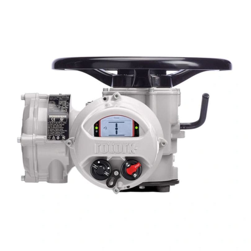 Multi-turn valve actuator - IQ3 Pro - Rotork - electric / single-phase ...