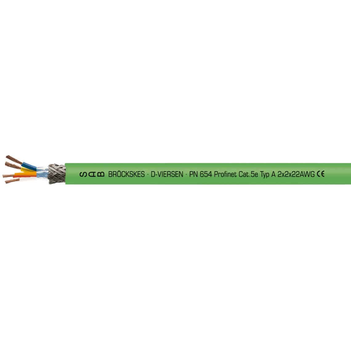 PROFINET cable - PN 654 - SAB BROECKSKES GMBH & Co. KG - data / RJ45 / insulated
