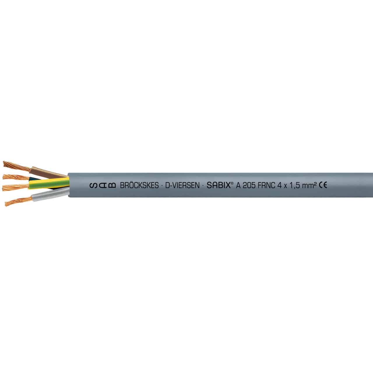 Halogen-free electrical cable - SABIX® A 205 FRNC - SAB BROECKSKES GMBH ...