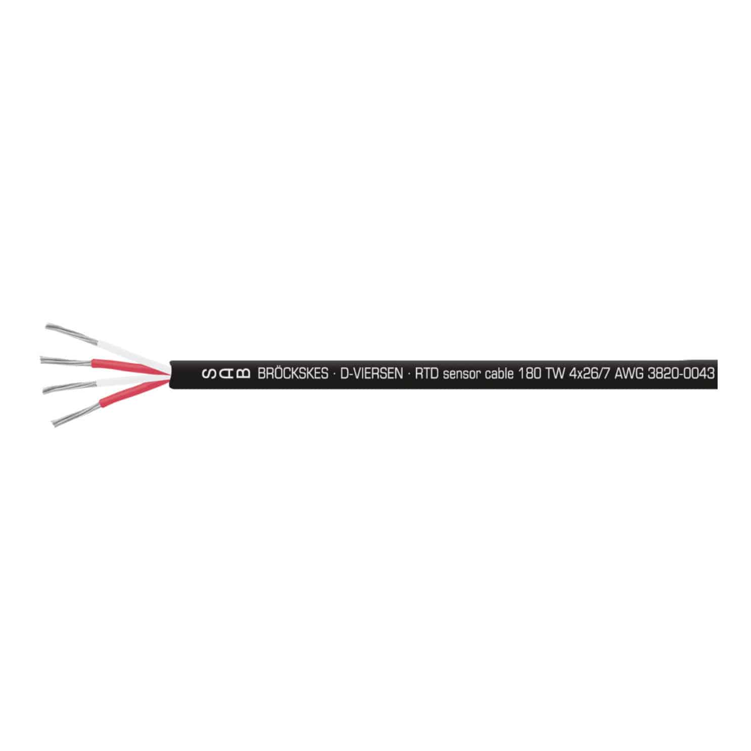 RTD sensor electrical cable - 3820 series - SAB BROECKSKES GMBH & Co ...