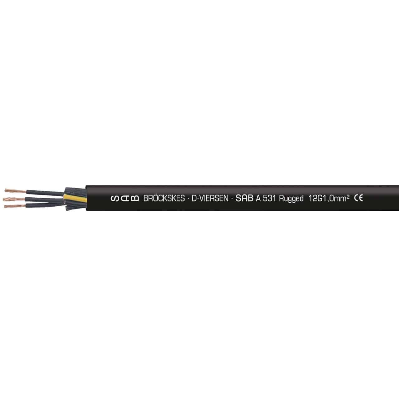 Power cable - SAB A 531 - SAB BROECKSKES GMBH & Co. KG - DIN / oil-resistant / robust