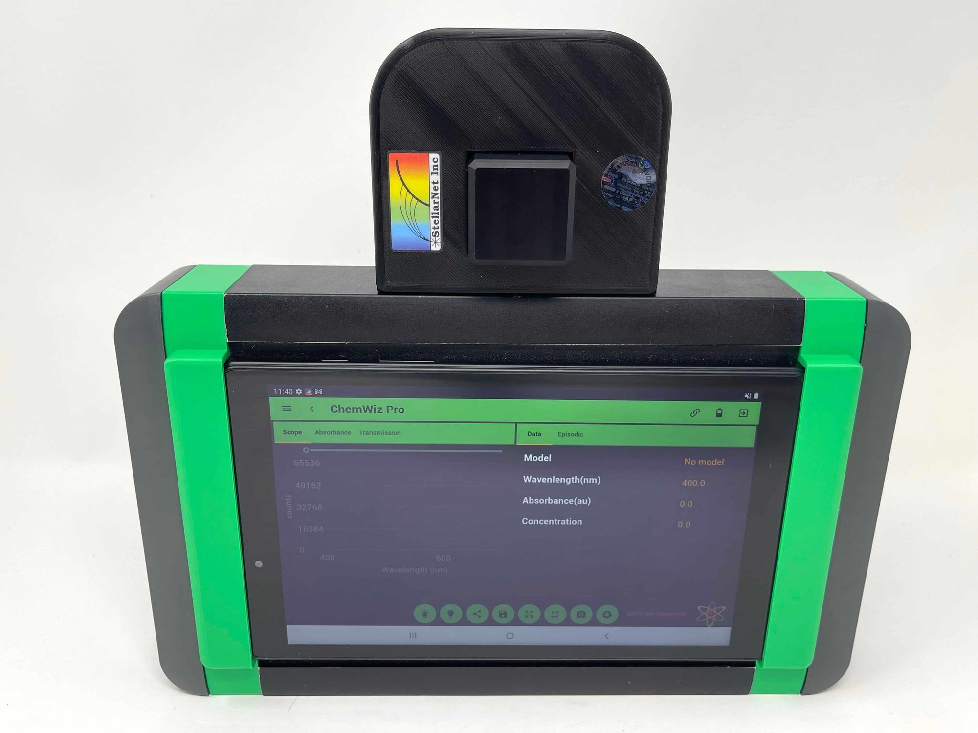Color spectrophotometer - ChemWiz series 3 - StellarNet - halogen ...