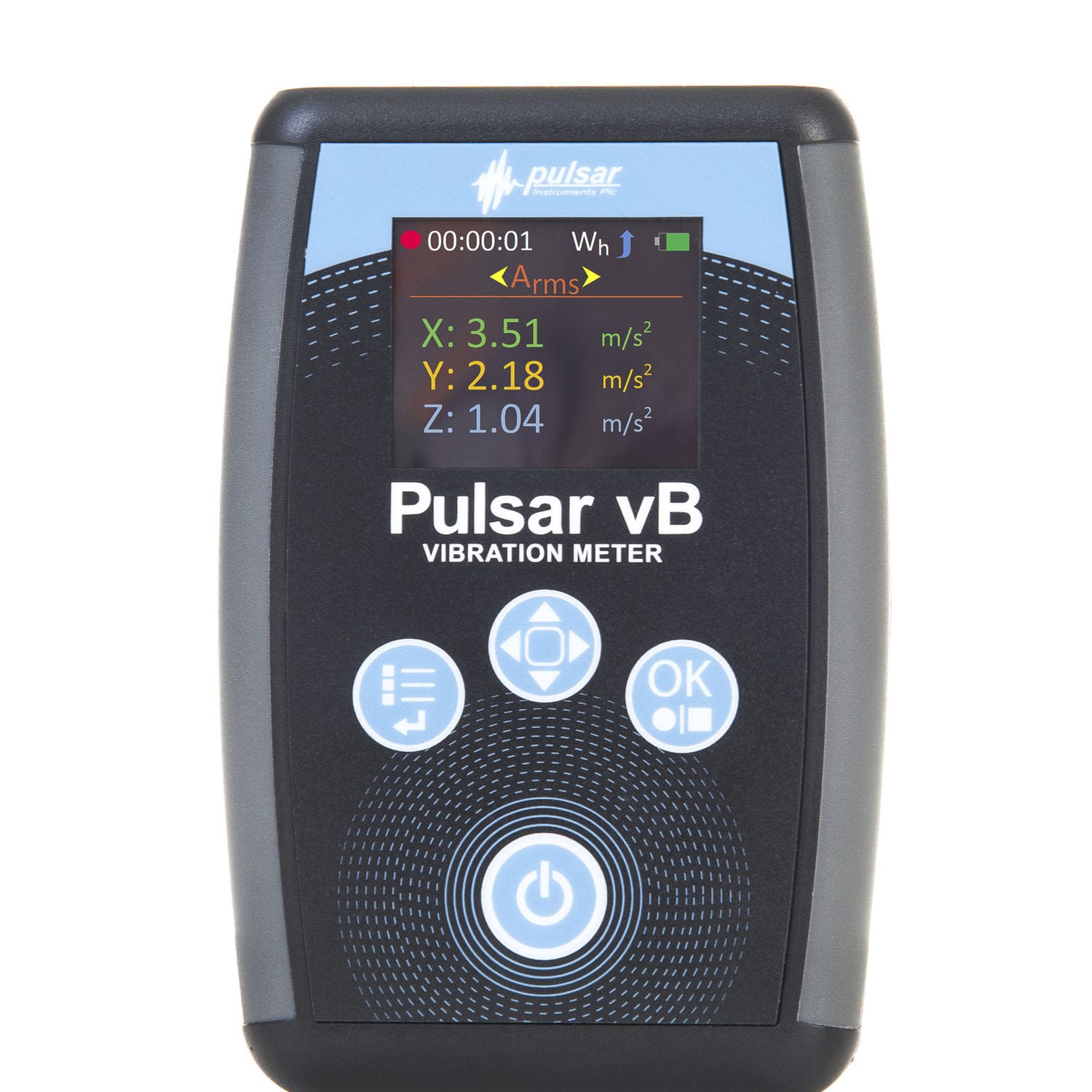 Arm vibration meter - vB - Pulsar Instruments - portable ...