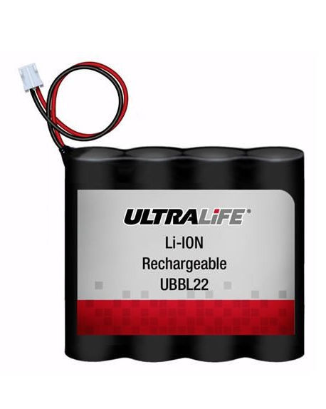 Lithium-ion rechargeable battery - UBBL22-C2-TH - Ultralife Corporation ...