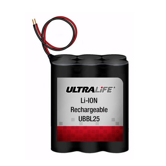 Lithium-ion rechargeable battery - UBBL25-C2-TH - Ultralife Corporation ...