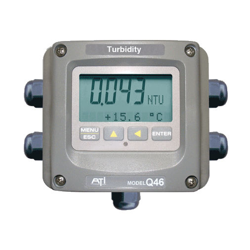 Water analyzer - Q46/76 - Analytical Technology - turbidity / for integration / infrared